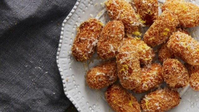 Κροκέτες γλυκοπατάτας