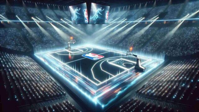 NBA All-Star Game: Το μέλλον είναι εδώ, δείτε το απίθανο LED παρκέ του σόου