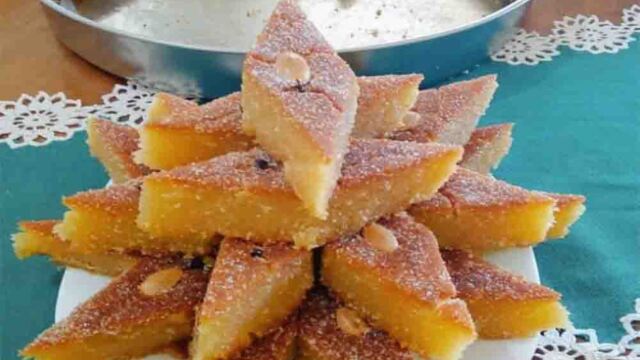 Πεντανόστιμο ραβανί νηστίσιμο