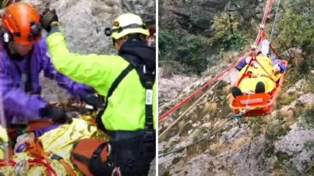 ΕΜΑΚ: Καρέ - Καρέ οι υπεράνθρωπες προσπάθειες διάσωσης πολυτραυματία σε ...