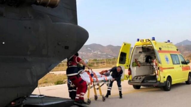 Πολεμική Αεροπορία: Πραγματοποιήθηκε αεροδιακομιδή 15 ασθενών από τα ...