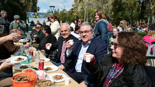 Στην Καισαριανή για τα Κούλουμα ο Δημήτρης Κουτσούμπας