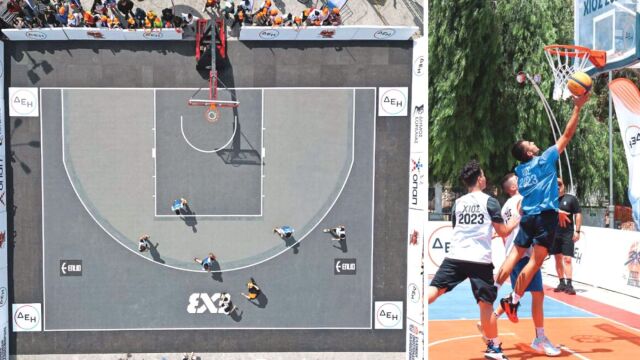 3X3 ΔΕΗ Street Basketball: Επέστρεψε η μεγάλη μπασκετική γιορτή