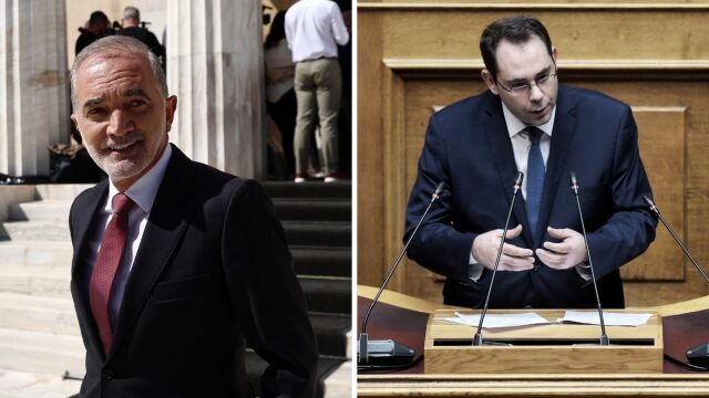 "Θερμό" επεισόδιο Σαλμά - Πετραλιά στη Βουλή: "Εισαι νέος και ασεβής ...