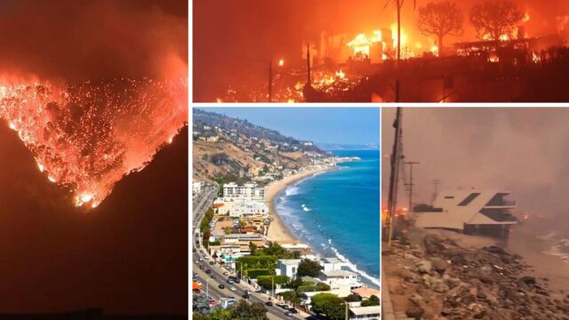 Λος Άντζελες: Εικόνες Αποκάλυψης στην Καλιφόρνια, το πριν και το μετά ...