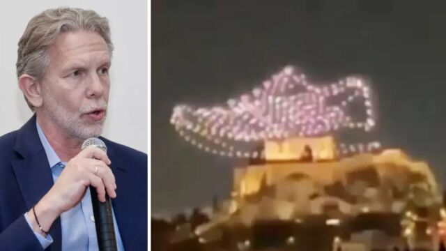 "Μποϊκοτάζ" κατά της Adidas από τον Παύλο Γερουλάνο για το drone show στην Ακρόπολη