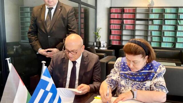 Η Λίνα Μενδώνη συναντήθηκε με τον Παλαιστίνιο Υπουργό Τουρισμού και ...