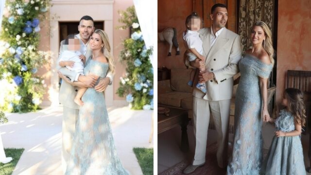 Κώστας Σλούκας & Μαρία Δαρσινού: Βάφτισαν τον γιο τους