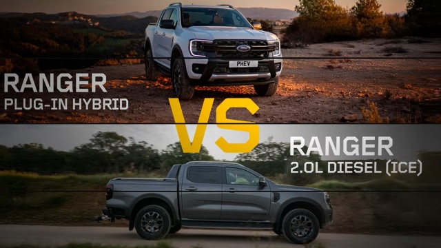 Ranger PHEV vs Ranger Diesel: Η μεγάλη αναμέτρηση στα pick-up της Ford