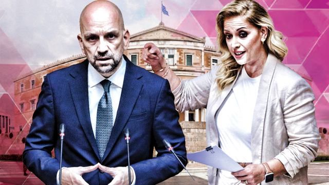 "Ρινγκ" η Βουλή: Ο Μπάρκας κατήγγειλε απειλή ξυλοδαρμού από τη Χρηστίδου