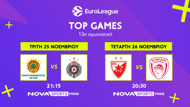 Πανδαισία EuroLeague με τις ελληνοσερβικές «μονομαχίες» στο παρκέ του ...