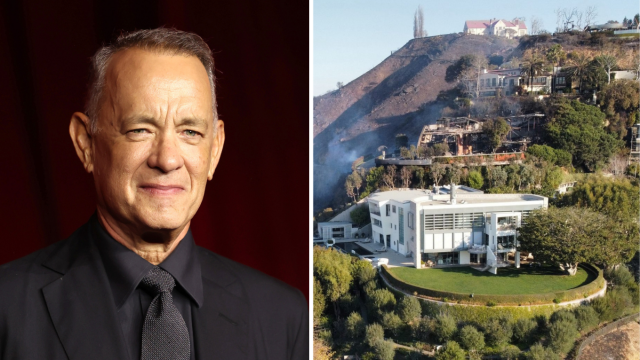 Τομ Χανκς: "Τύχη βουνό" για τον ηθοποιό - Άθικτο το σπίτι του στο Λος ...